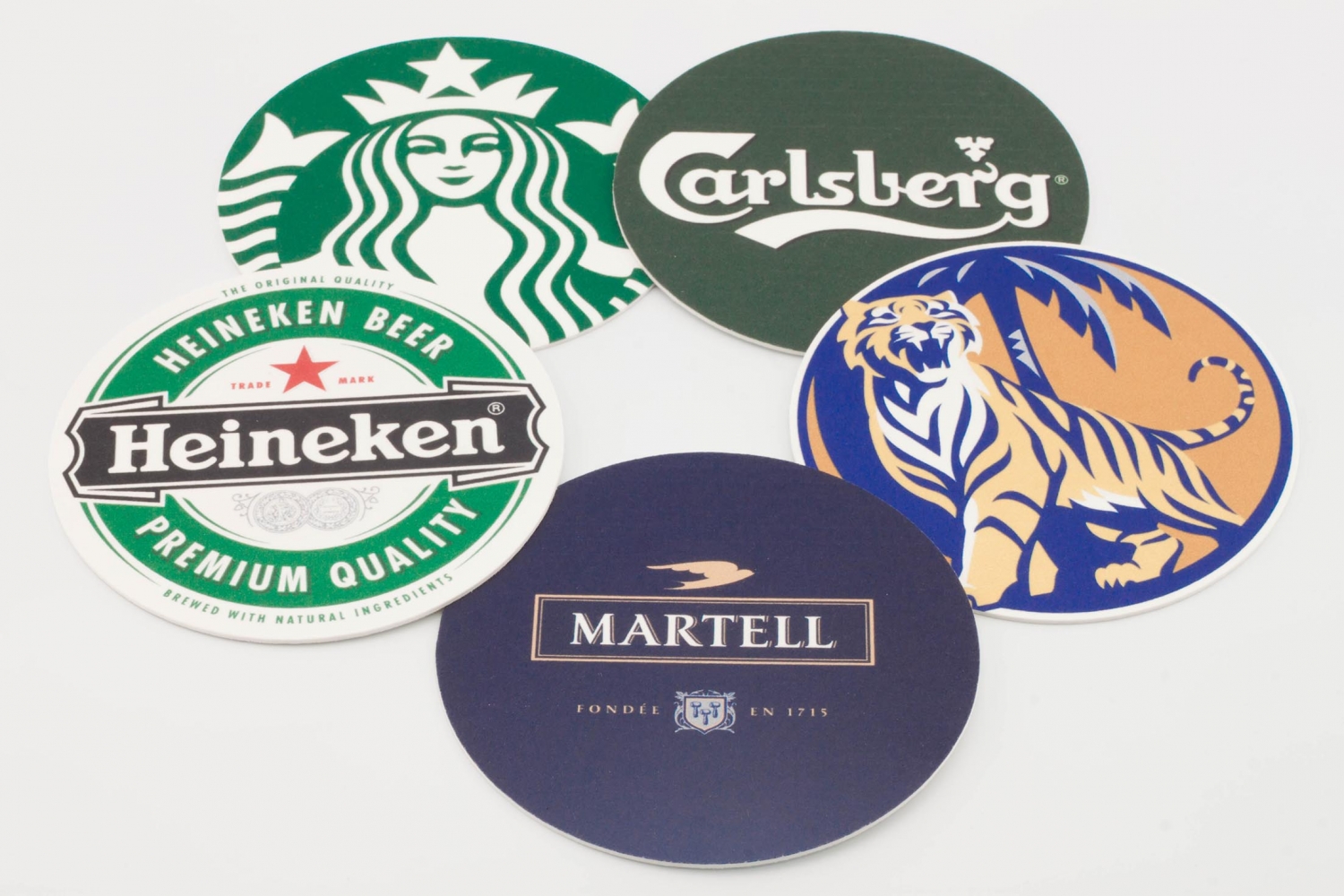 Beverage Coaster Printing | Custom Design - Pop Up Print (Singapore)