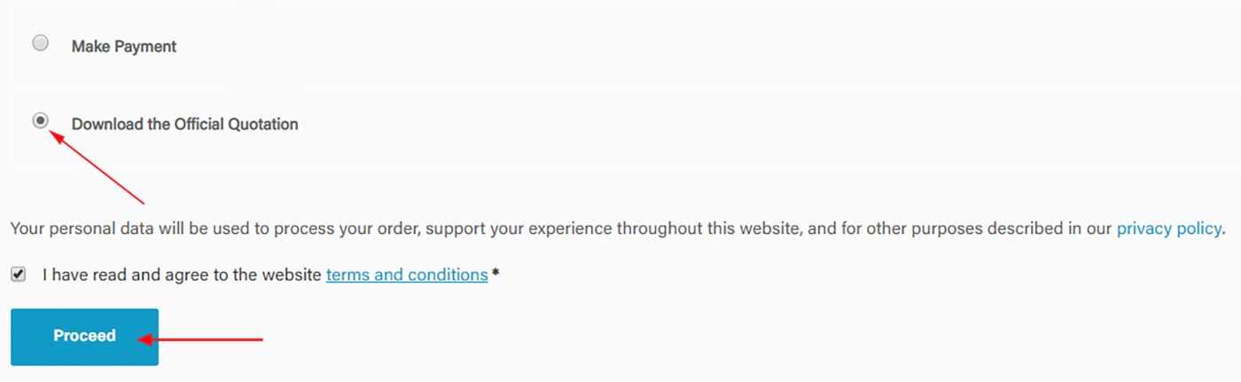 Request for Quotation | Official Quotation | PDF Format - Pop Up Print